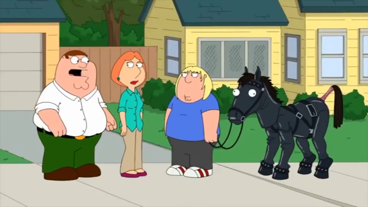 Family Guy leather horse gimp - YouTube