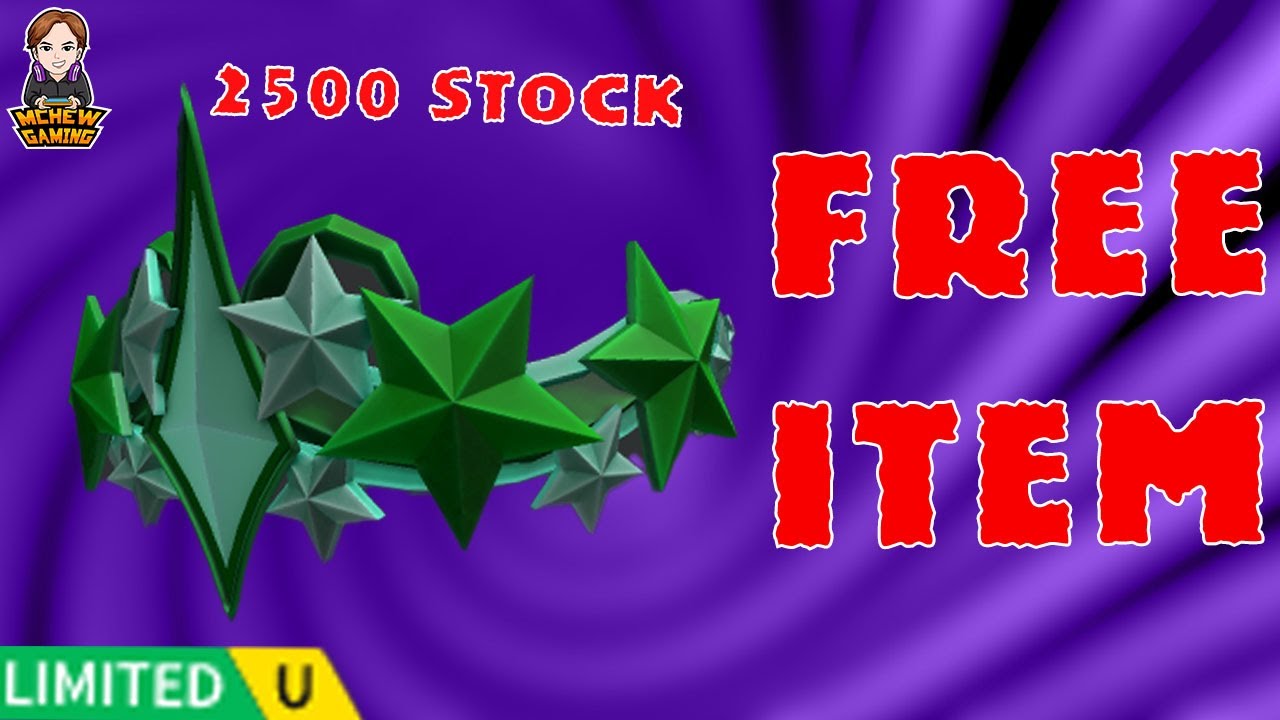 (ROBLOX) FREE UGC LIMITED | How to get the EMERALD STAR CROWN in Bank ...