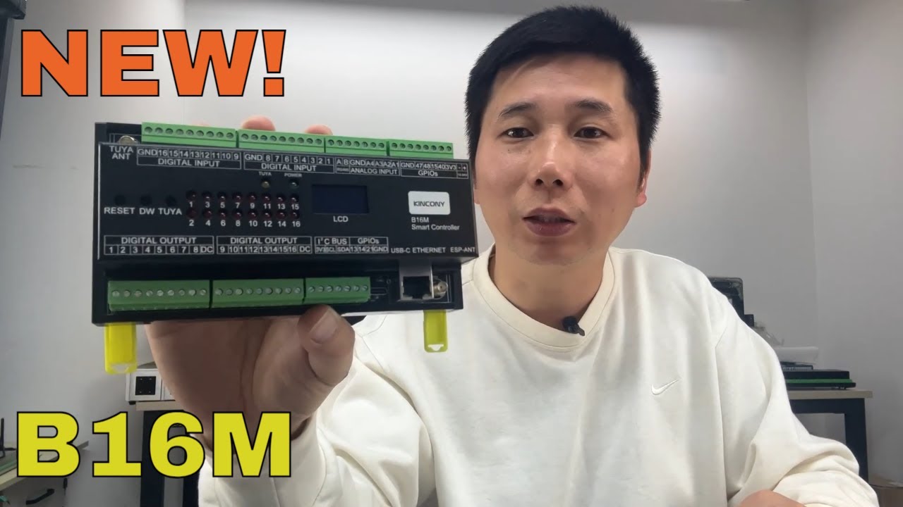 new KinCony B16M DIN RAIL Home Automation Controller For IoT Project ...