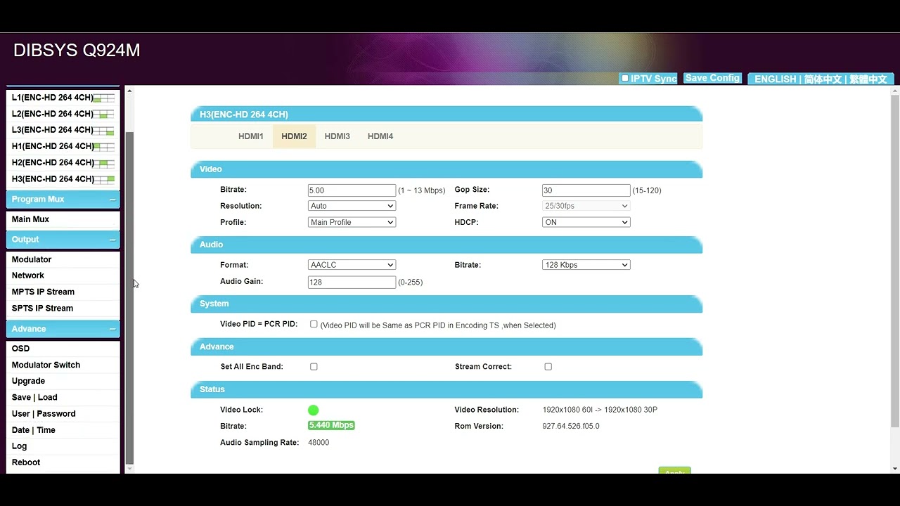 ENCODER/MODULADOR DE 24HDMI DE 16PORTADORAS - YouTube