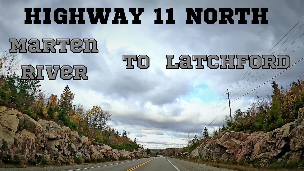 Driving Highway 11 North - Timelapse - YouTube