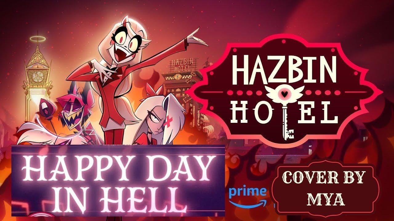 Happy Day in Hell 🎶 cover from Hazbin Hotel 🎶 ️‍🔥All voices by me ...