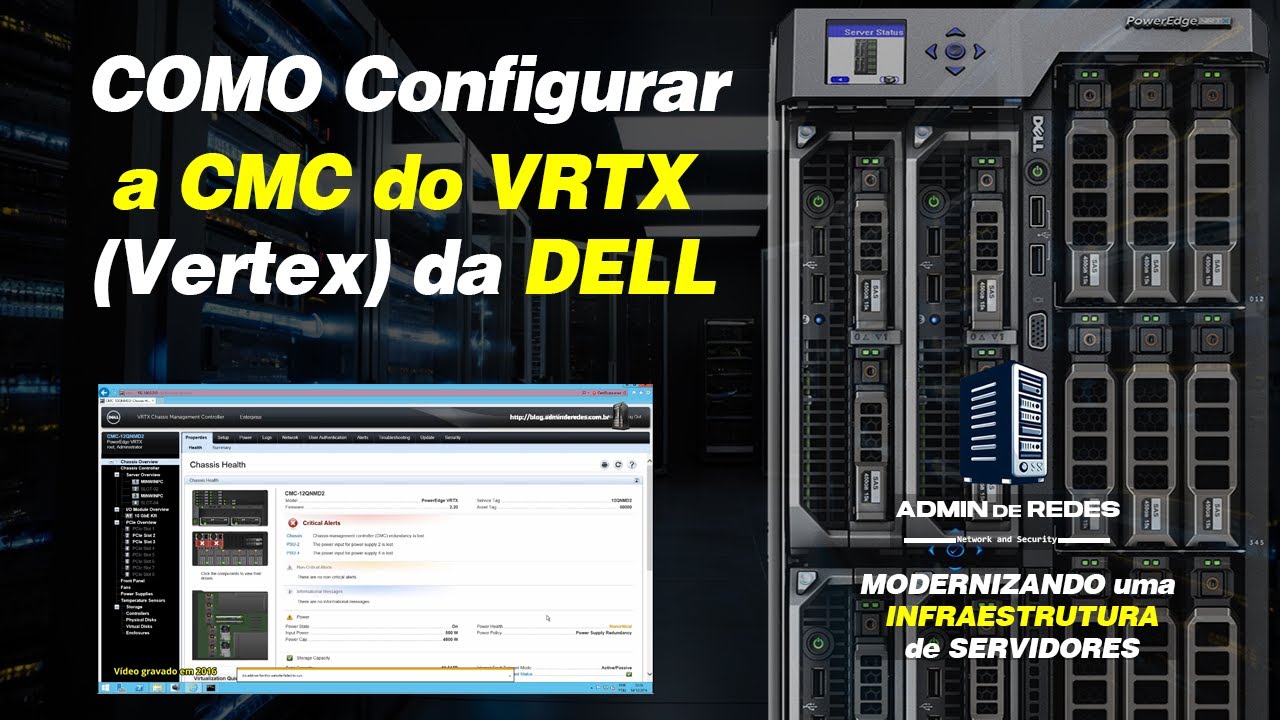 COMO CONFIGURAR a Controladora CMC do VRTX da Dell - YouTube