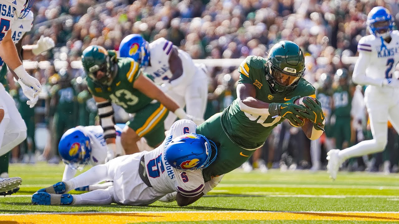 Baylor Football: Condensed Game vs. Kansas | November 30, 2024 - YouTube