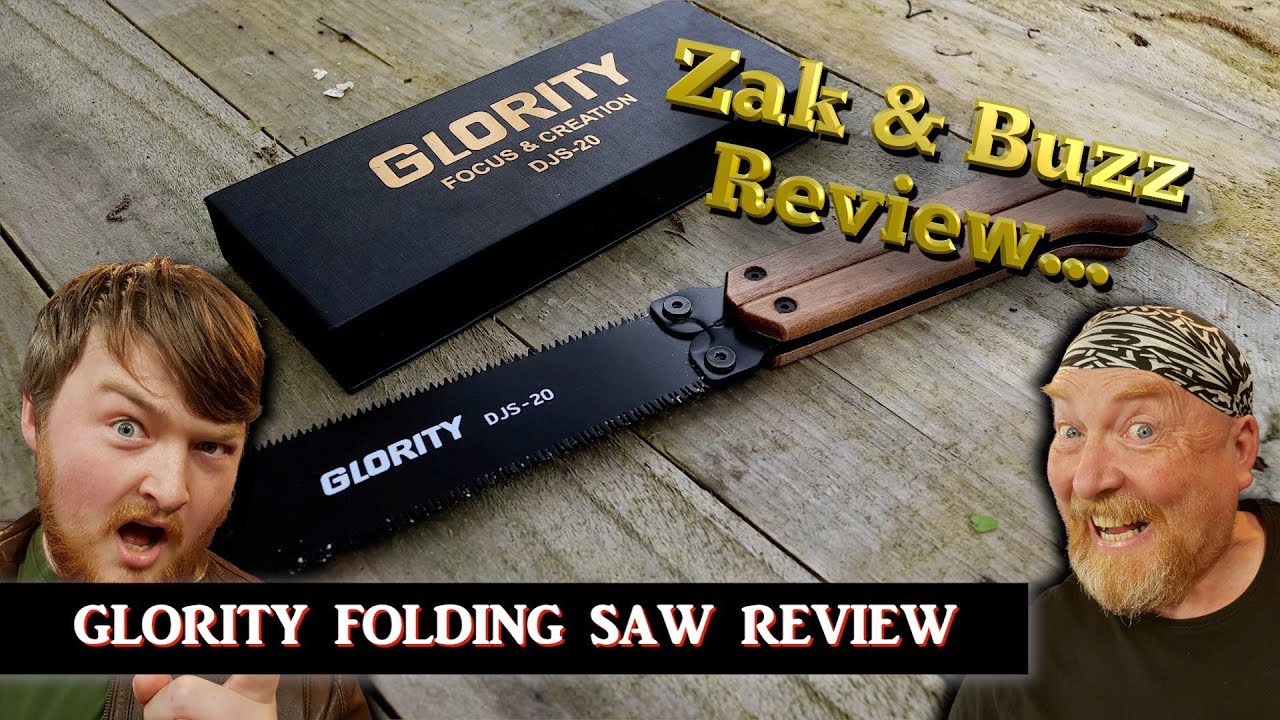 Glority DJS-20 Folding Japanese Pull Saw Review - YouTube