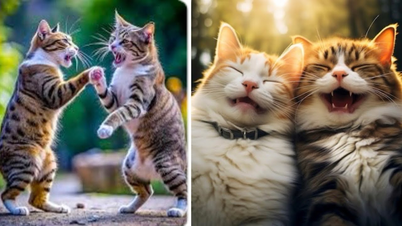 Surprising Cat Antics🎬|The Best Funny Cat Moments You Missed🐾 PRT.3 ...