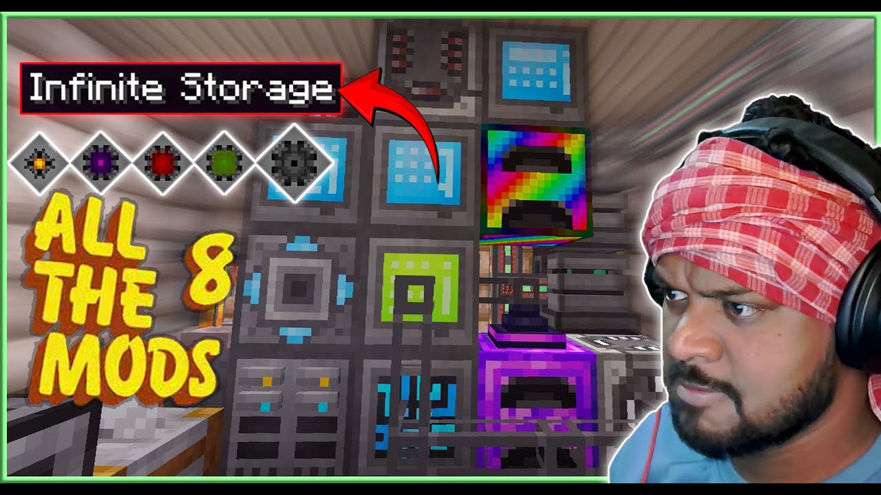 ALL THE MOD 8 (ATM 8) Infinite storage - YouTube