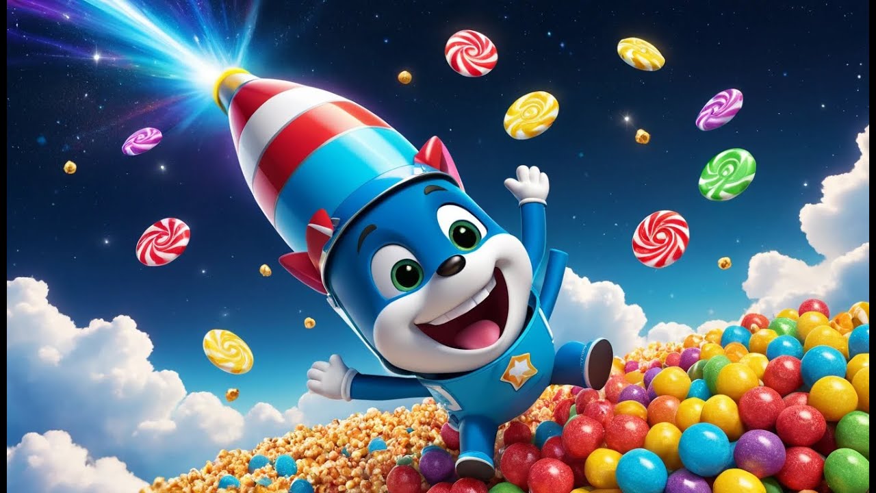 Chippy Choo and the Popcorn Planet | Popcorn Adventure Song for Kids ...