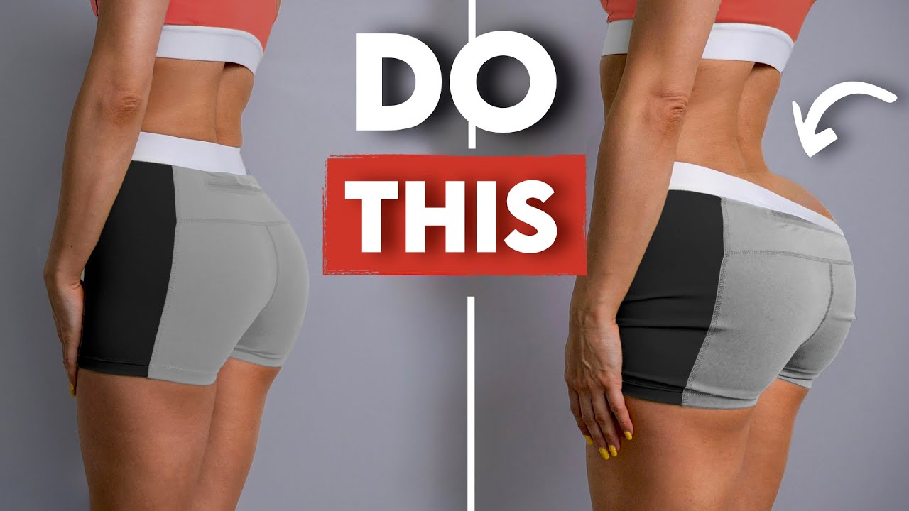 TOP 13 Exercises to Grow a BOOTY SHELF! Upper Butt Workout, No ...