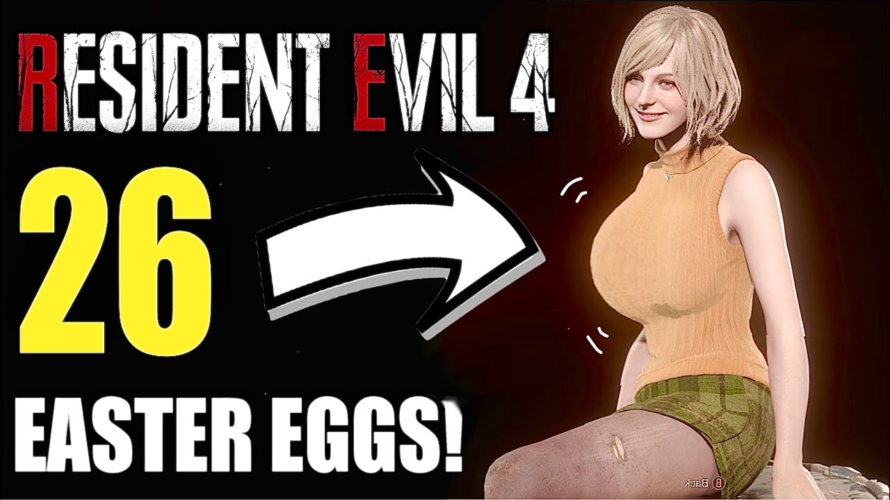 Secrets and Easter eggs! RESIDENT EVIL 4 REMAKE - YouTube