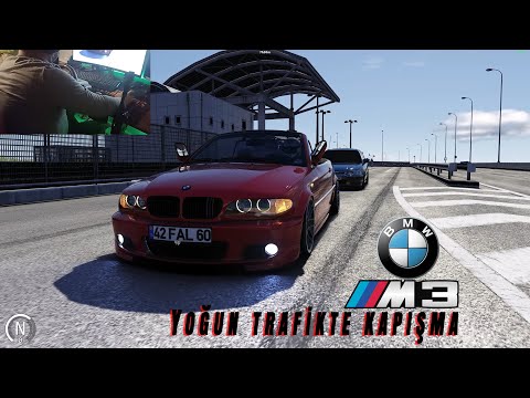 Bmw E46 M3 ile Yoğun Trafikte Makas Atma