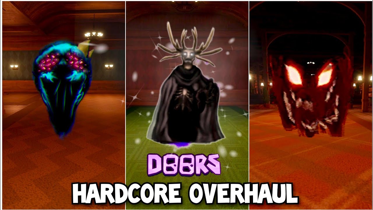 Doors Hardcore Overhaul Event New Enemies Jumpscares & Crucify Enemies ...