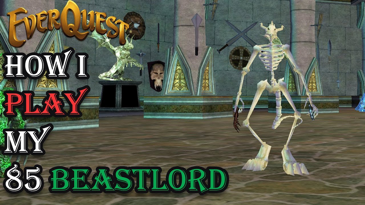 How I Play My Level 85 Beastlord - Everquest Guide - YouTube