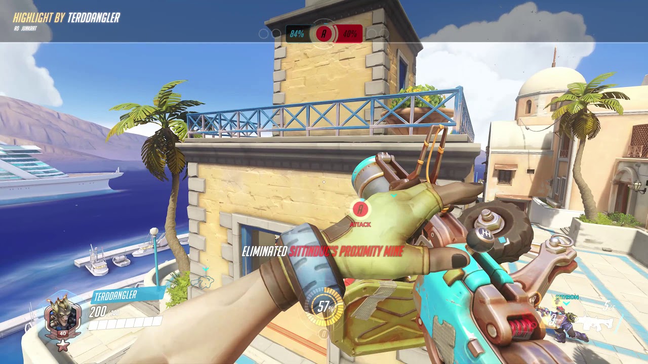 Junkrat killing that mine field & taking a duet - YouTube