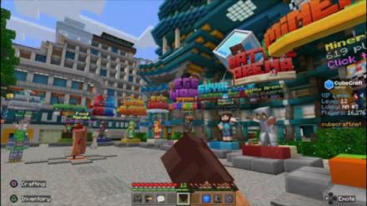 Cubecraft Survival Games is crazy fun - YouTube