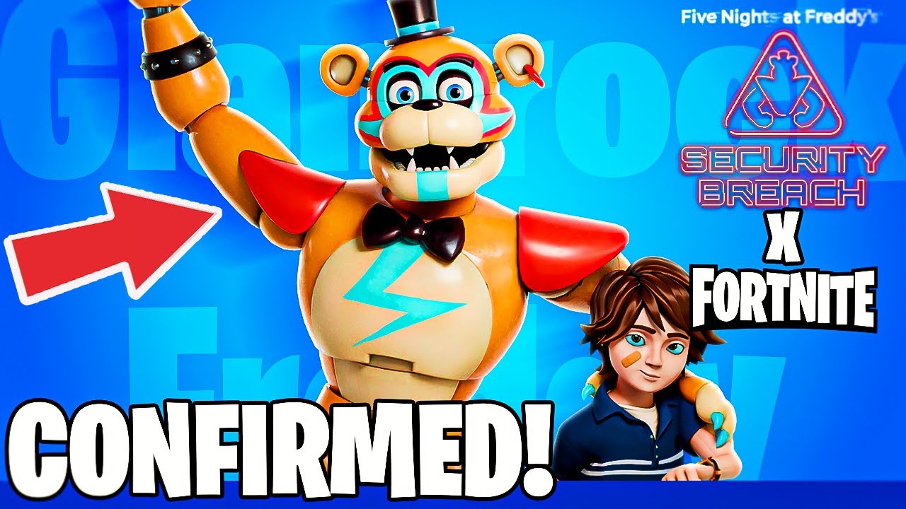FNAF x FORTNITE COLLAB is HERE! (ALL NEW FNAF GAMES) - YouTube