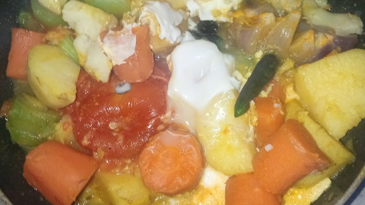 Delicious unda curry.(Mess life cooking) - YouTube