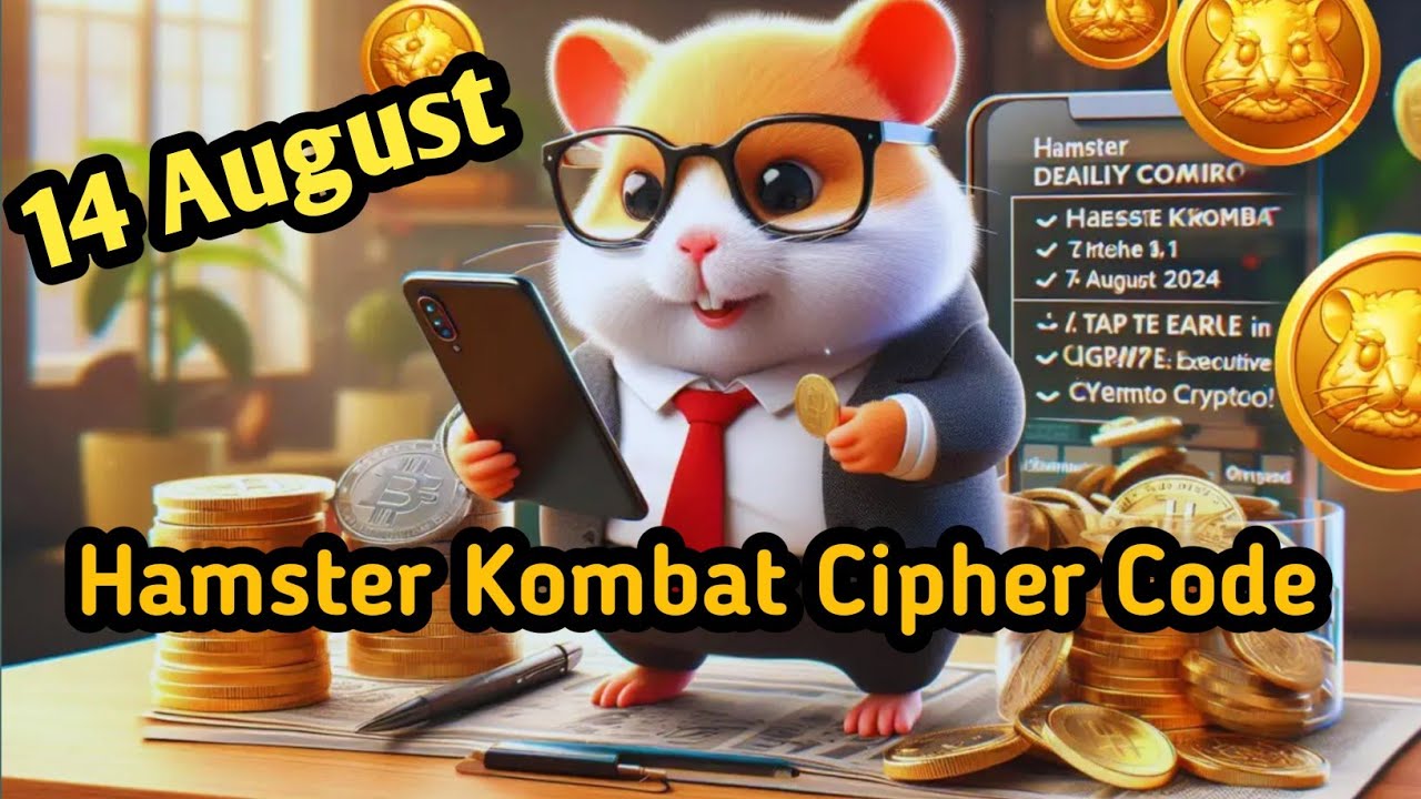 14 August Hamster Kombat Daily Cipher code | Today Cipher Code 14 ...