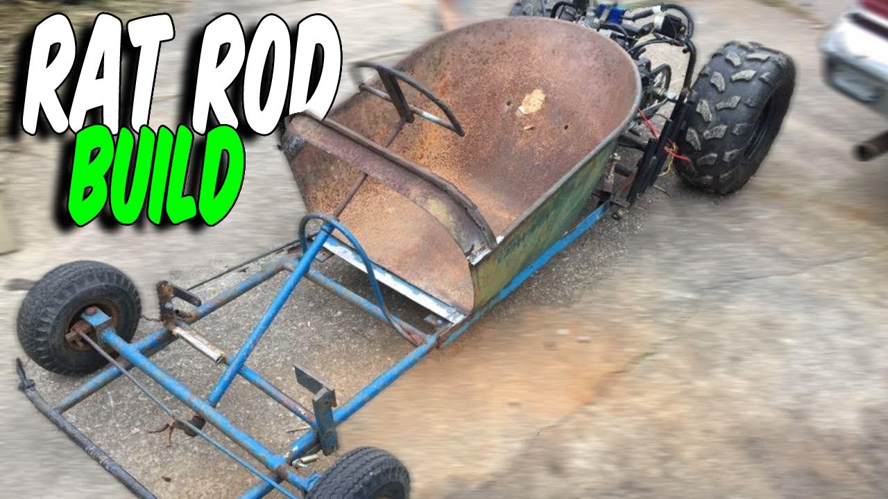 Rat Rod Go Kart Part 1 - YouTube