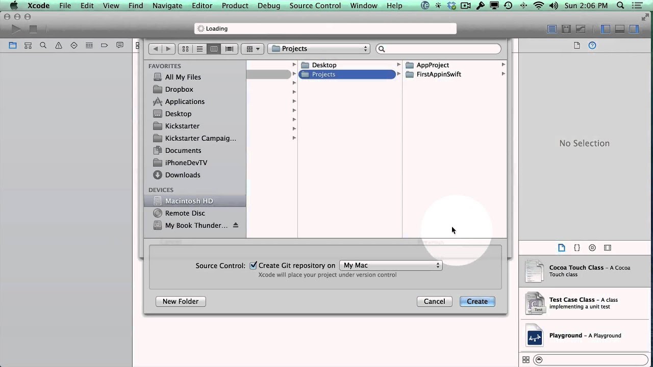 Xcode 6 Setup New Xcode Project Your First Iphone App Youtube