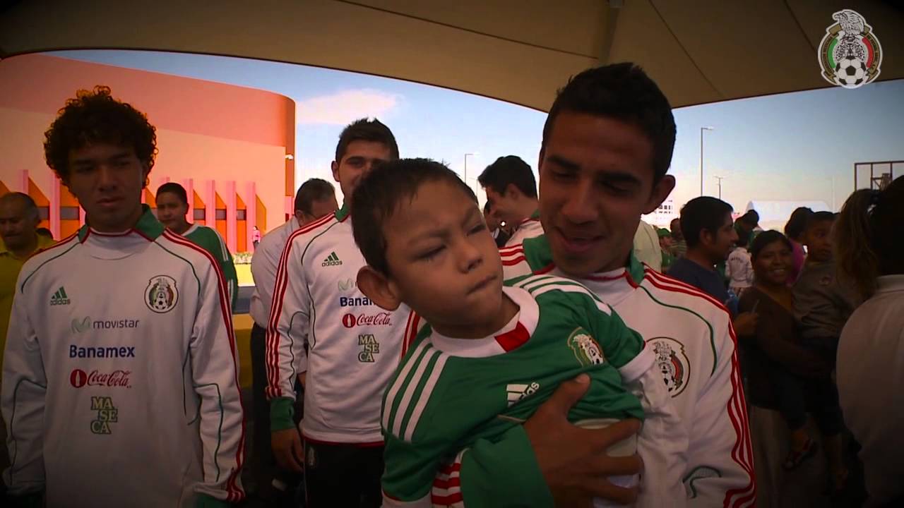 La Selección Sub 20 visita CRIT Puebla - YouTube