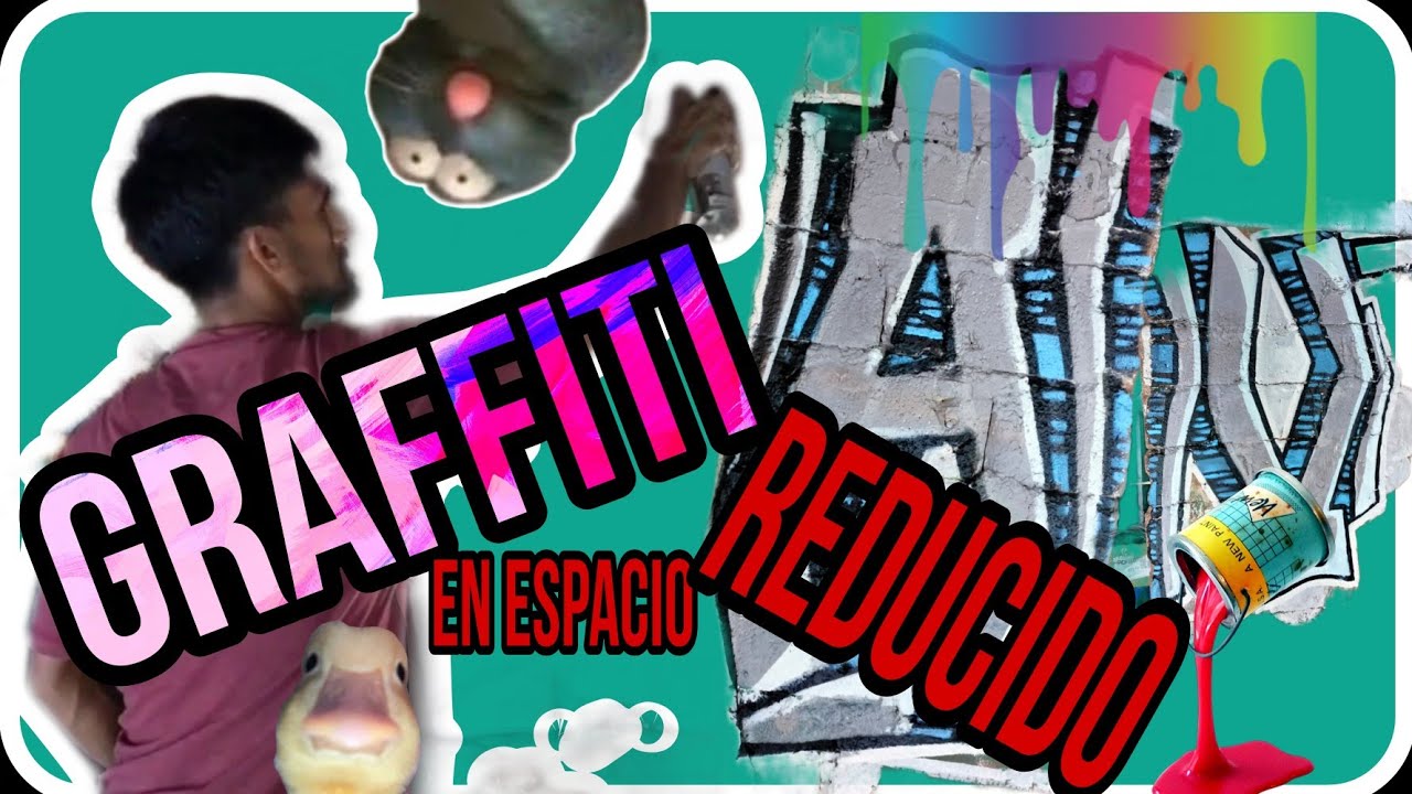 Grafitti en espacio muy reducido! ArteUrbano Soner - YouTube