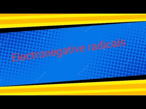 Common electronegative radicals - YouTube