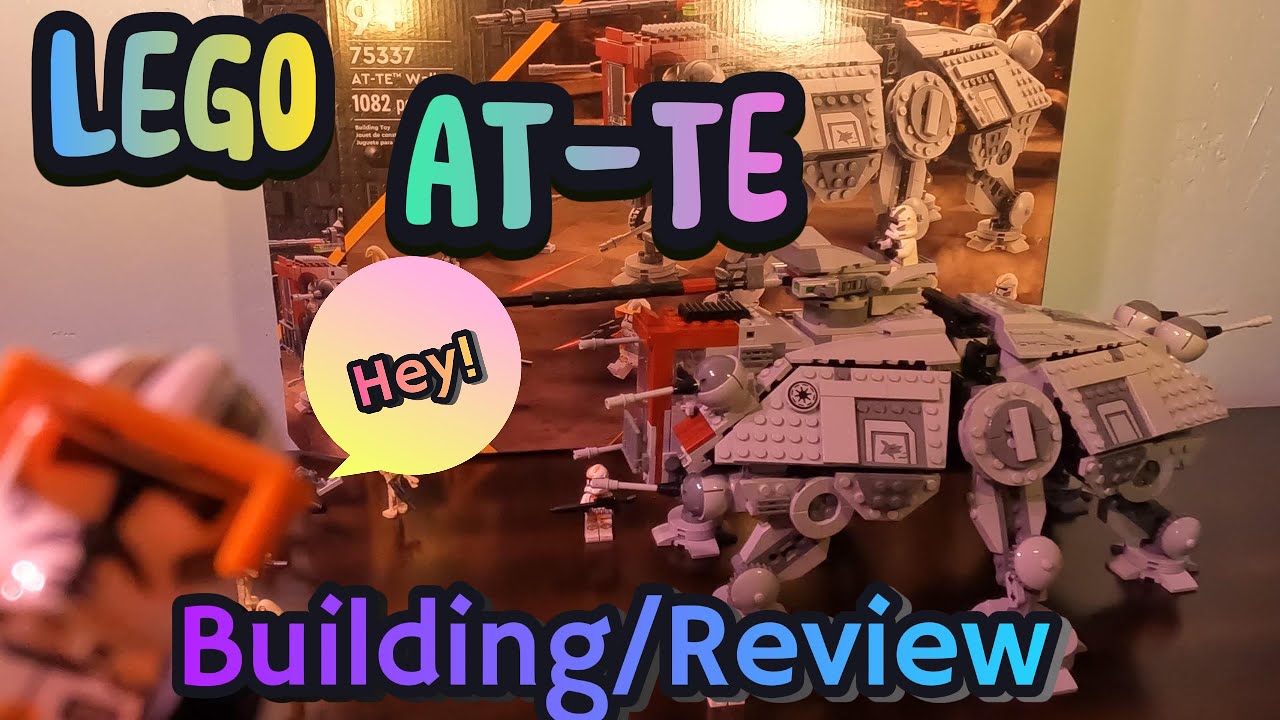 Lego Star Wars AT-TE Build/Review - YouTube