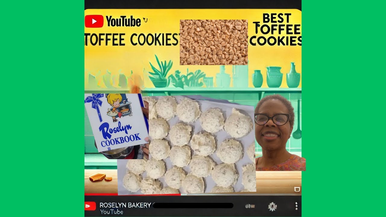 Unveiling the Delightful Roselyn Bakery Toffee Cookie Recipe - YouTube