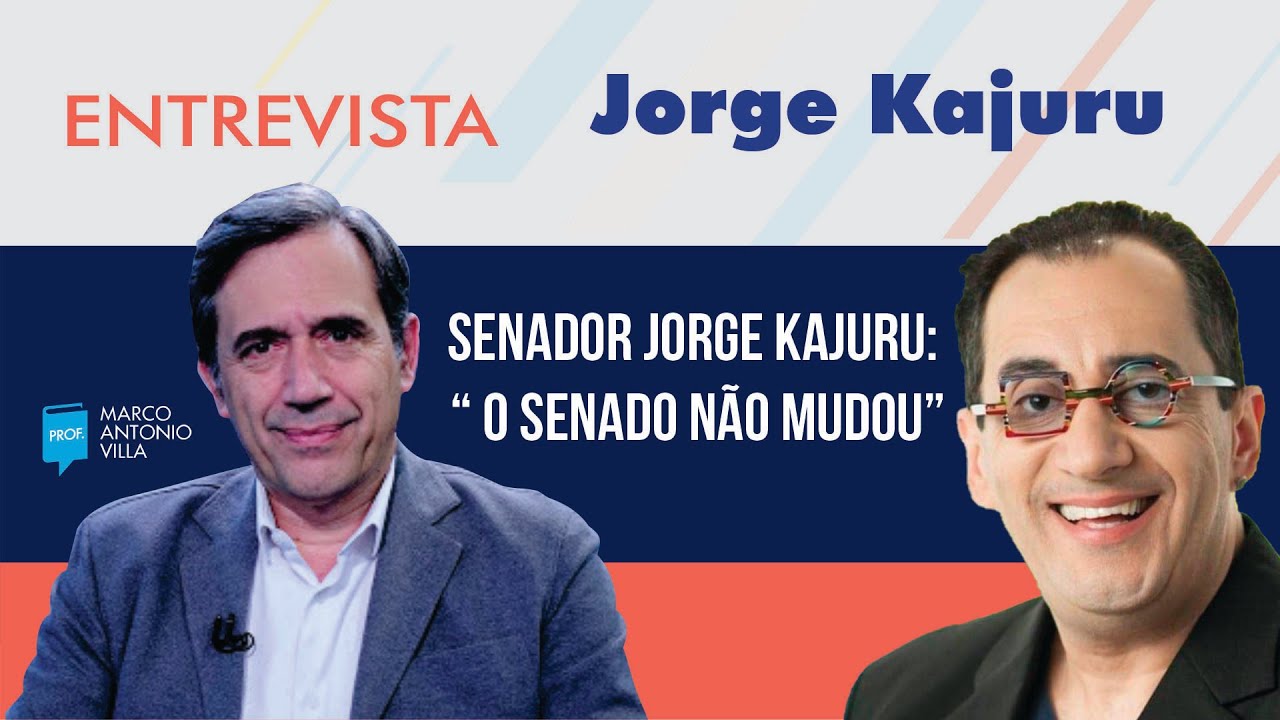 Exclusivo: Prof. Villa entrevista o senador Jorge Kajuru: "O Senado não ...