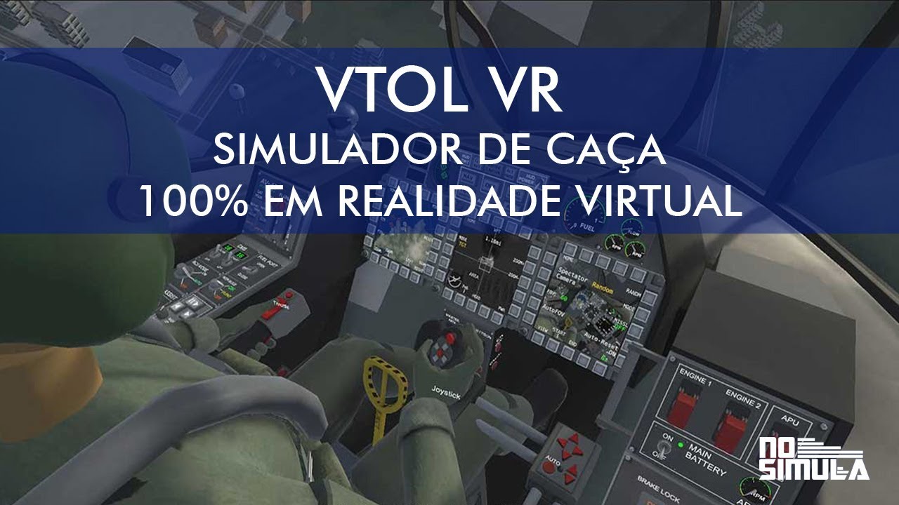 VTOL VR - FLIGHT SIM EM REALIDADE VIRTUAL - YouTube