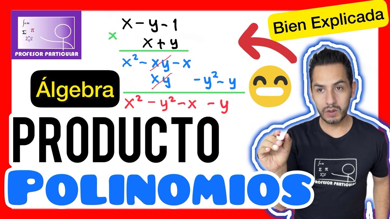 MULTIPLICACIÓN Algebraica [𝘼𝙥𝙧𝙚𝙣𝙙𝙚 𝙘𝙤𝙣 𝙡𝙖 𝙢𝙚𝙟𝙤𝙧 𝙚𝙭𝙥𝙡𝙞𝙘𝙖𝙘𝙞ó𝙣 😎 🫵 💯 ...