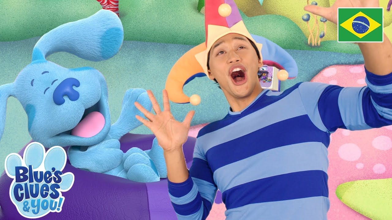 O Josh tenta fazer a Blue rir! | Pistas de Blue e Você - YouTube