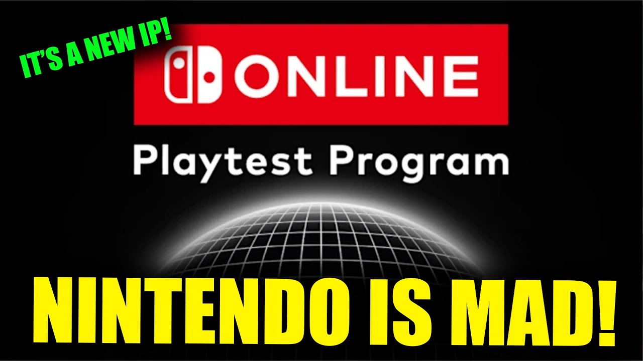 Switch's Online Playtest is for a New IP & Nintendo is Really Mad That ...