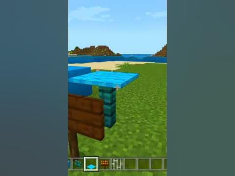 How to Build a Minecraft Ping-Pong Table #shorts - YouTube