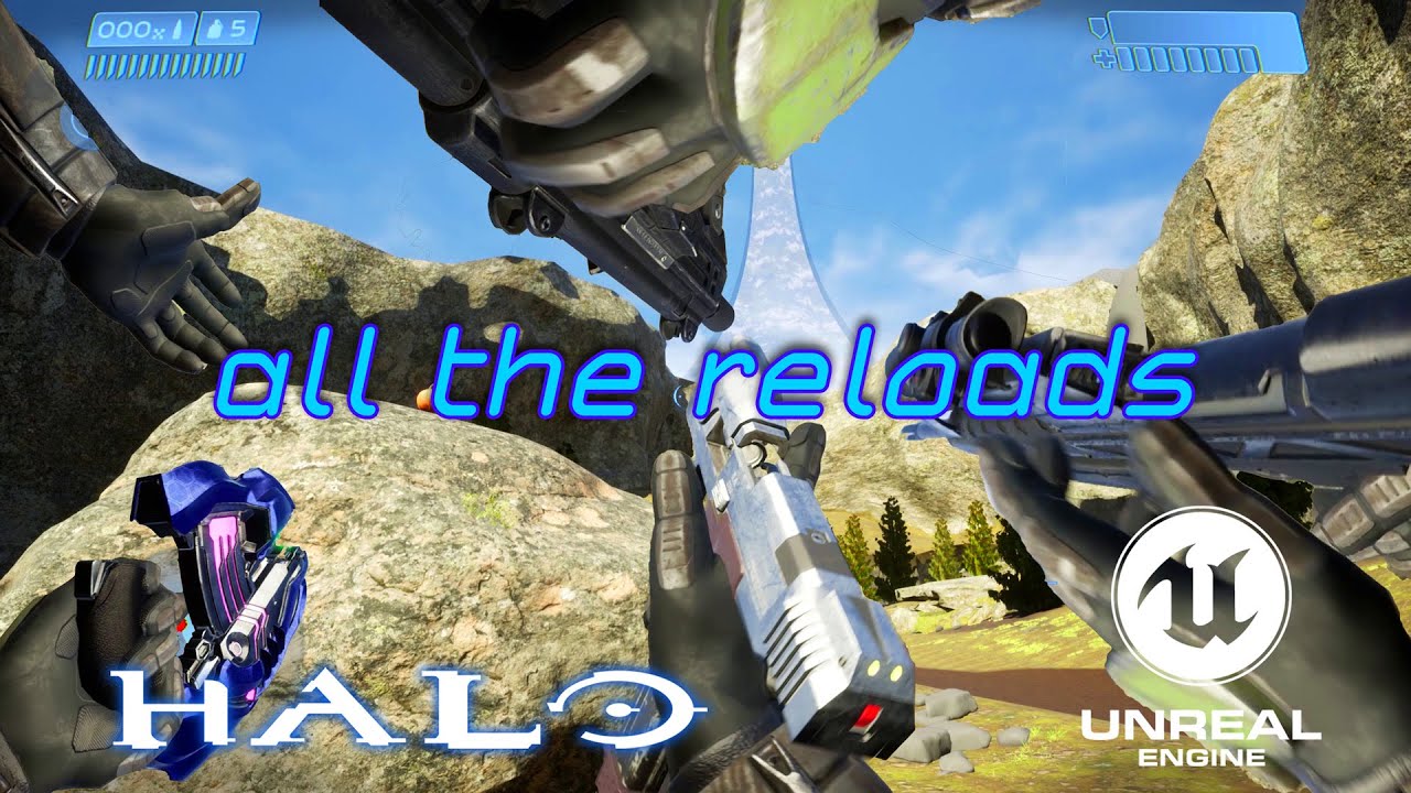 Project Blam: All weapons empty reloads as of December '22 - YouTube