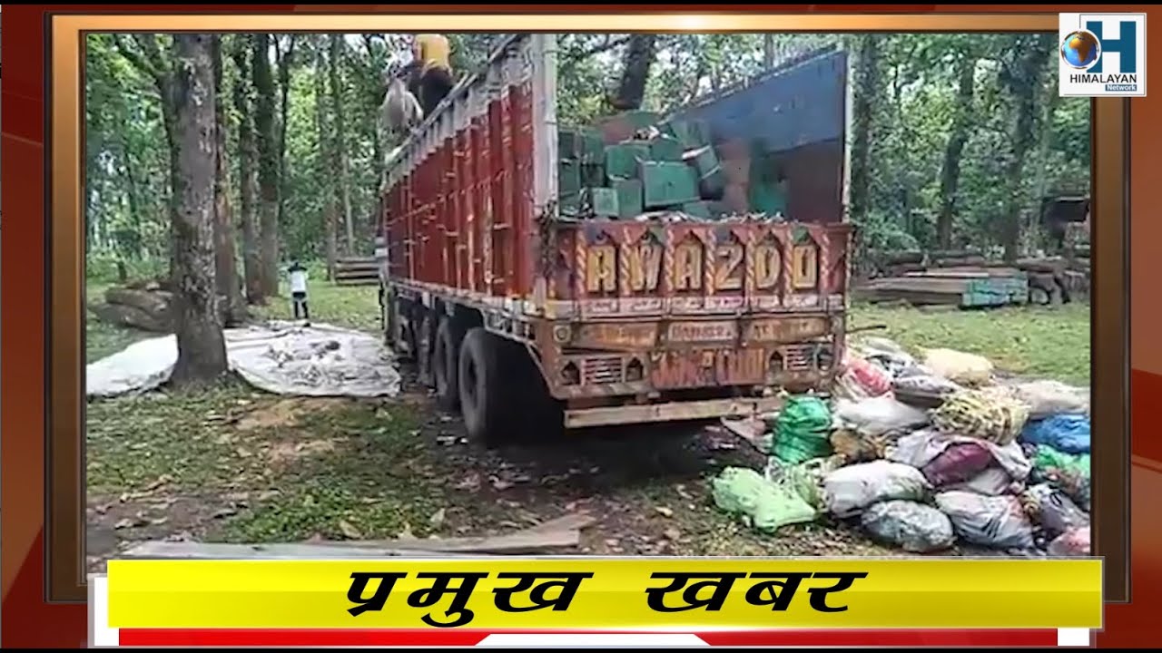 2 people have been arrested before smuggling Barmatic wood worth lakhs of rupees - YouTube
