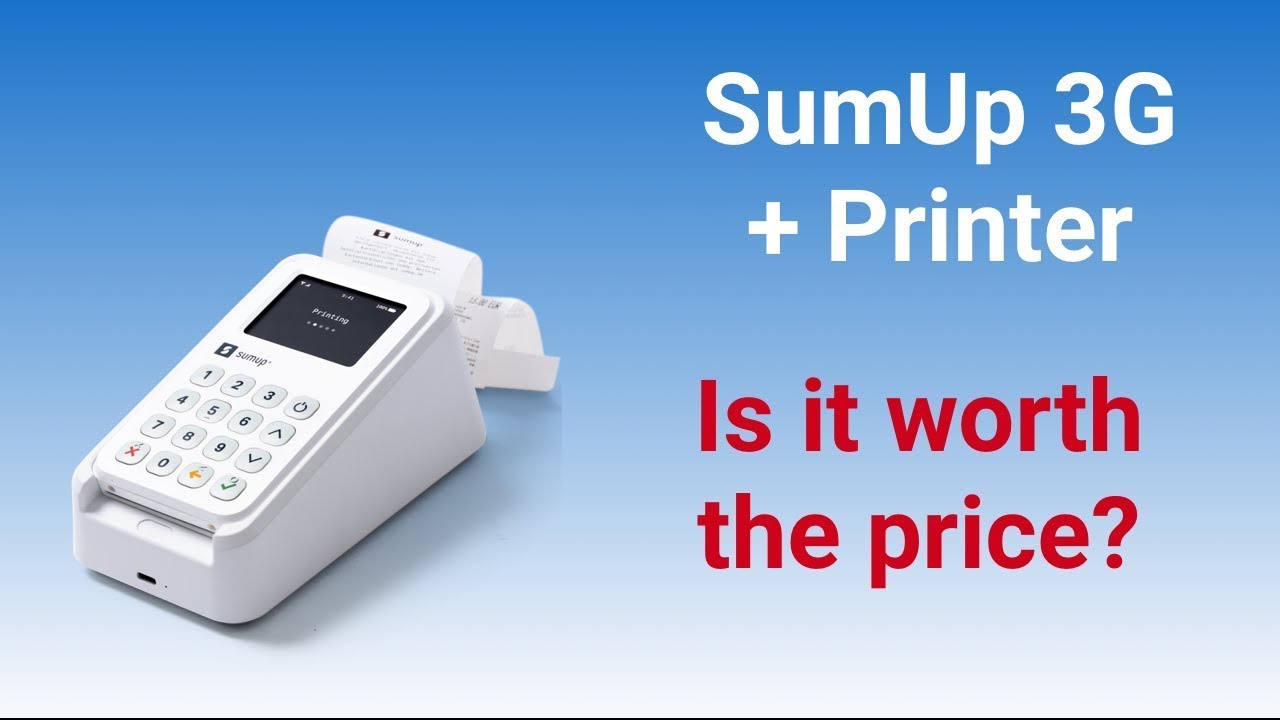 SumUp 3G + Printer Bundle - TEST - YouTube
