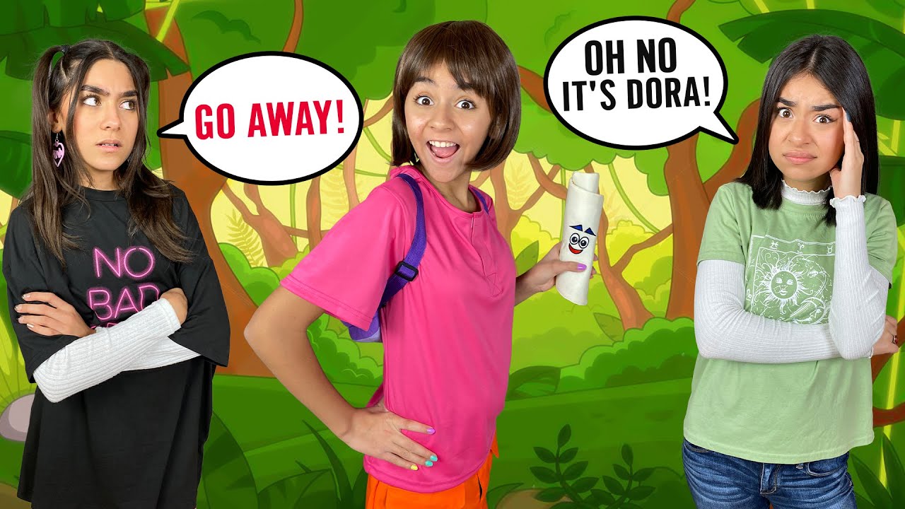 Dora The Explorer Prank On My Sisters (THEY GOT MAD) | GEM Sisters ...