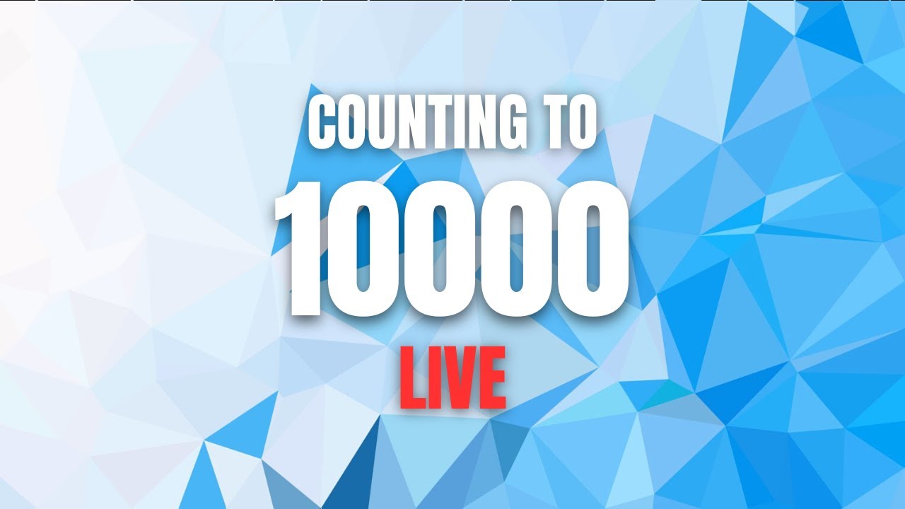 COUNTING TO 10000 (FAILED) - YouTube