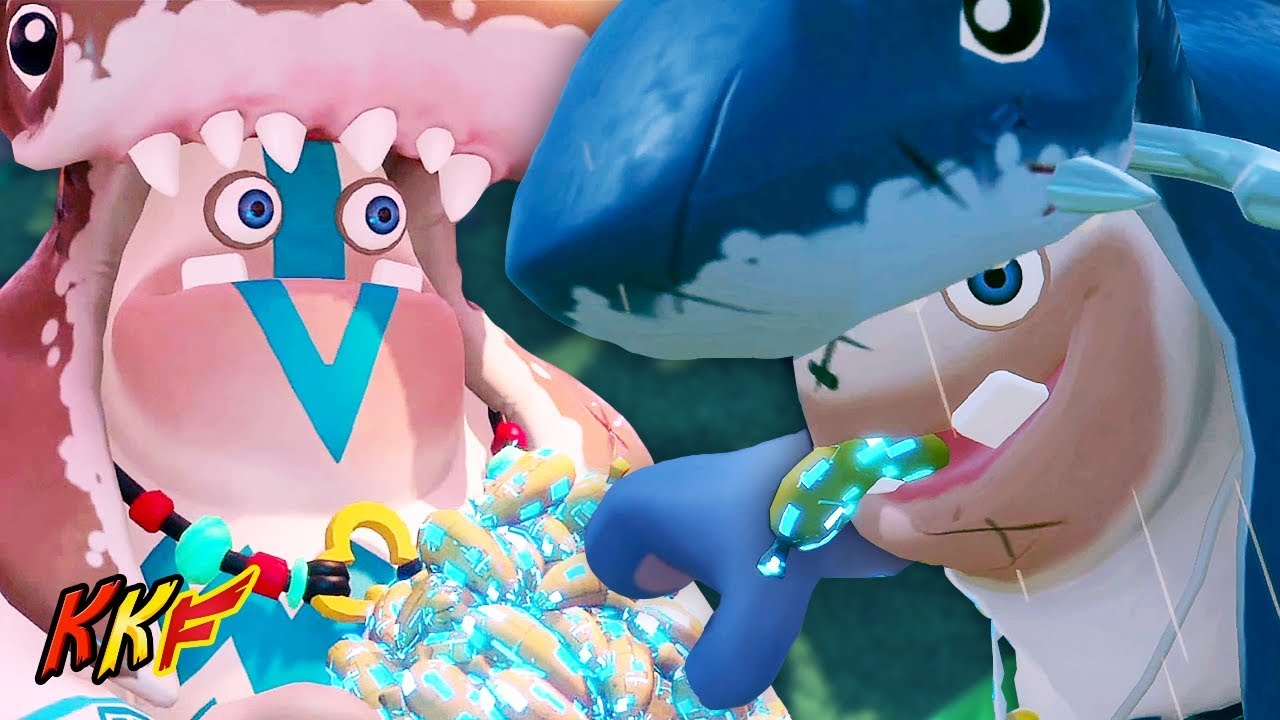 Jungle-Challenge 1: Shark Party! - Mario + Rabbids: Donkey Kong ...