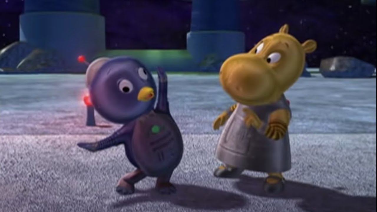 The Backyardigans Cops & Robots Blooper: T-900 Accidentally Stepping On ...