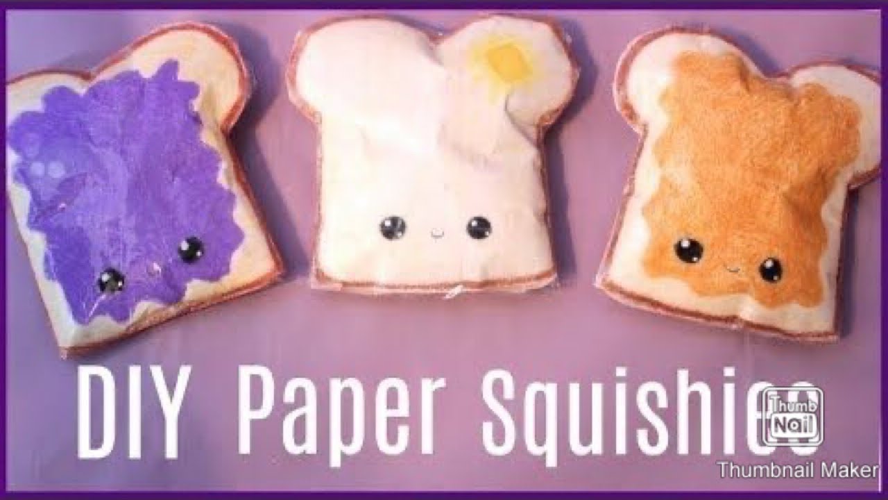 Paper squishys - YouTube