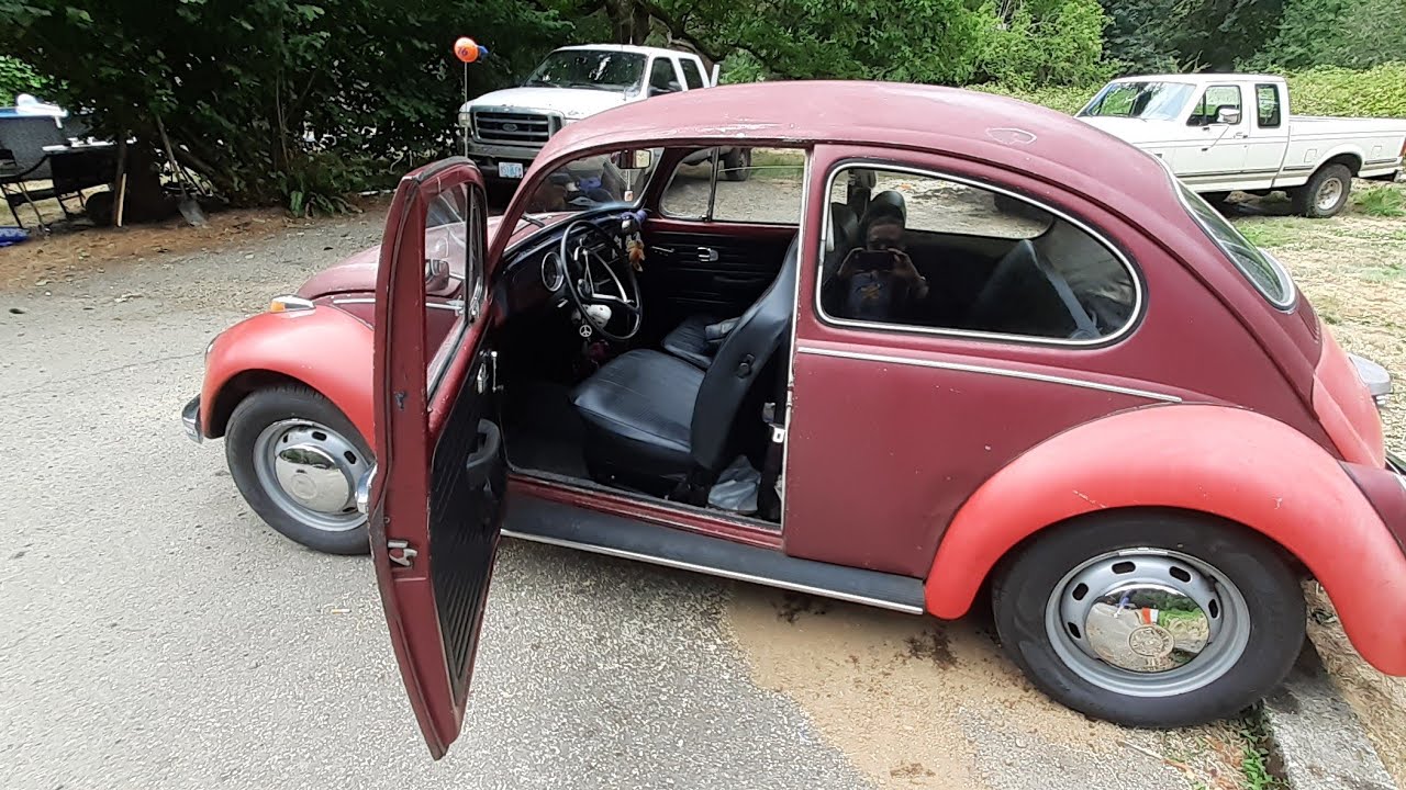 69 bug update back at the shop for some little things - YouTube