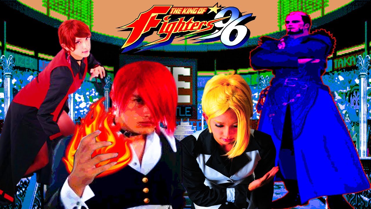 The King of Fighters '96 [team iori ,vice and mature] - YouTube