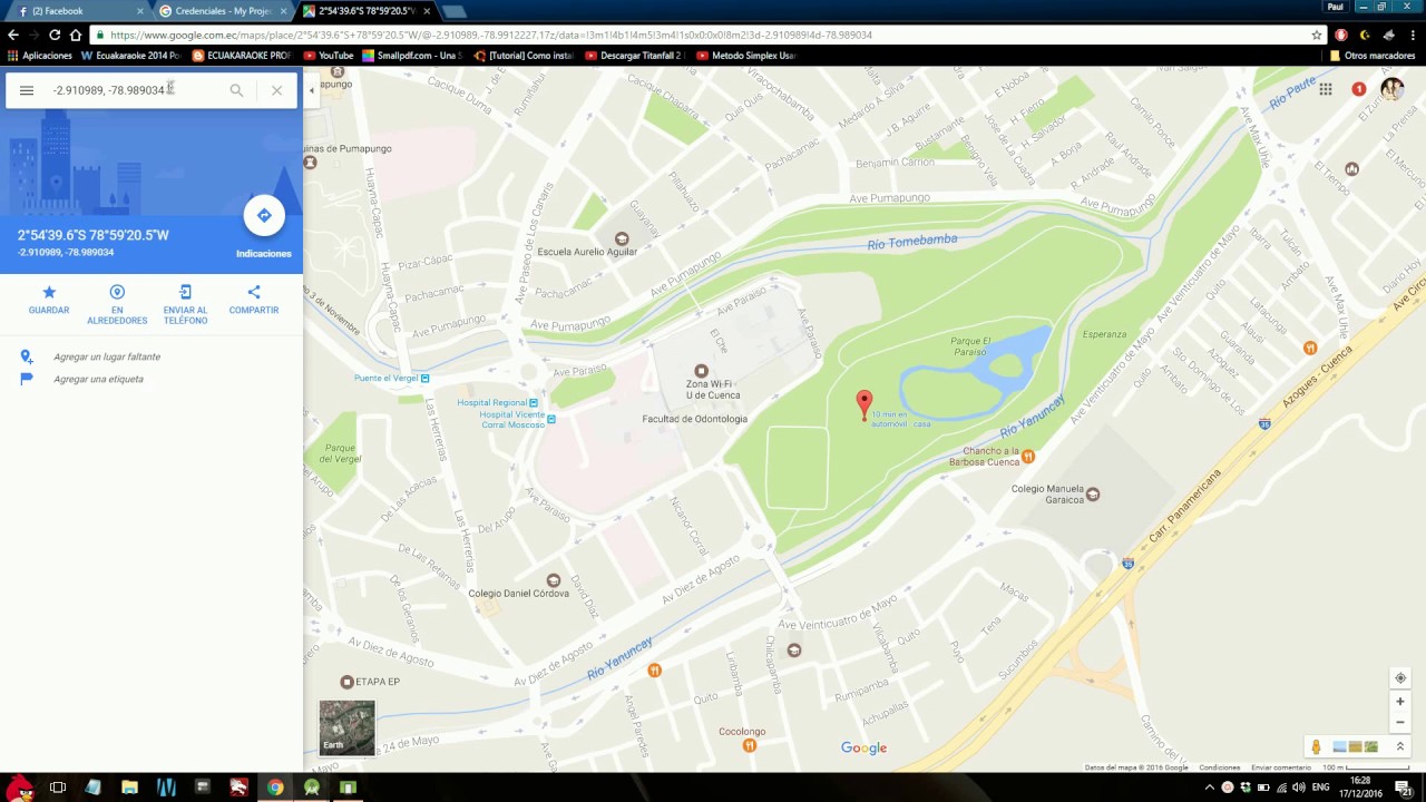 Geolocalizacion en Android Studio (con Mapa) - YouTube