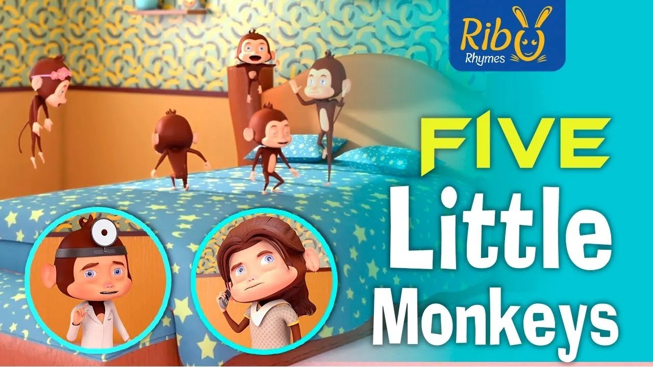 Five Little Monkeys | Twinkle Twinkle | If you are happy | Nursery ...