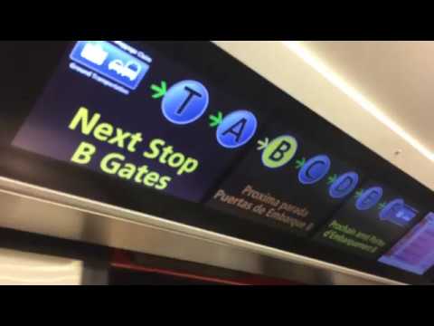 Atlanta airport Plane Train. - YouTube
