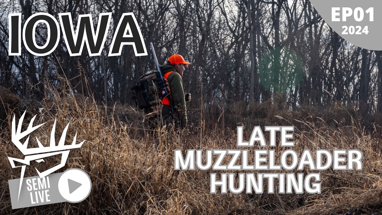 Iowa Late Muzzleloader Hunt - YouTube