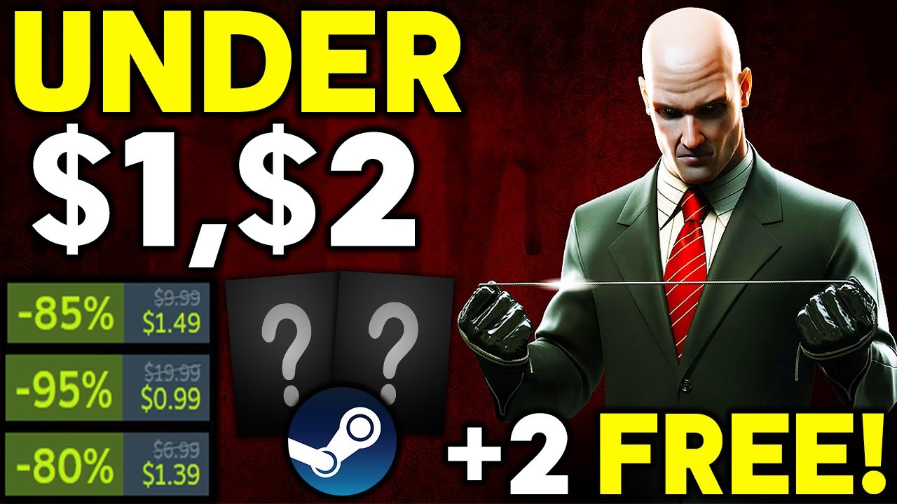 SUPER CHEAP Steam Game Deals UNDER $1 and $2 and 2 FREE Steam PC Games ...